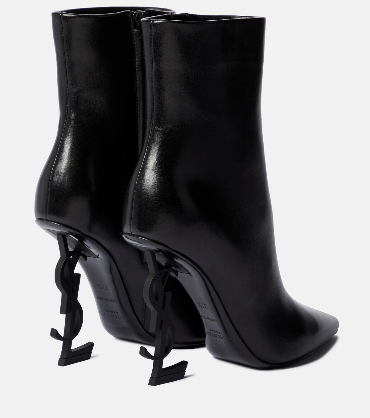 Saint Laurent - Opyum 110 leather ankle boots Saint Laurent Saint Laurent - Opyum 110 leather ankle boots Saint Laurent