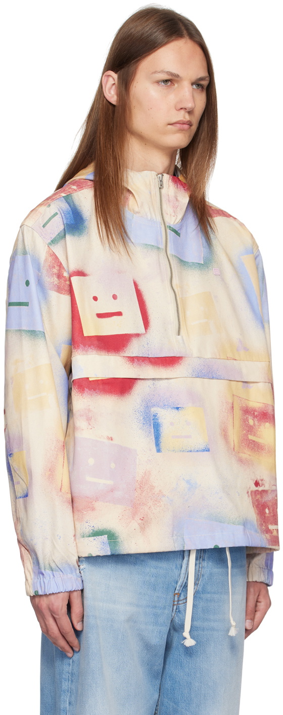 Acne Studios Multicolor Canvas Jacket Acne Studios