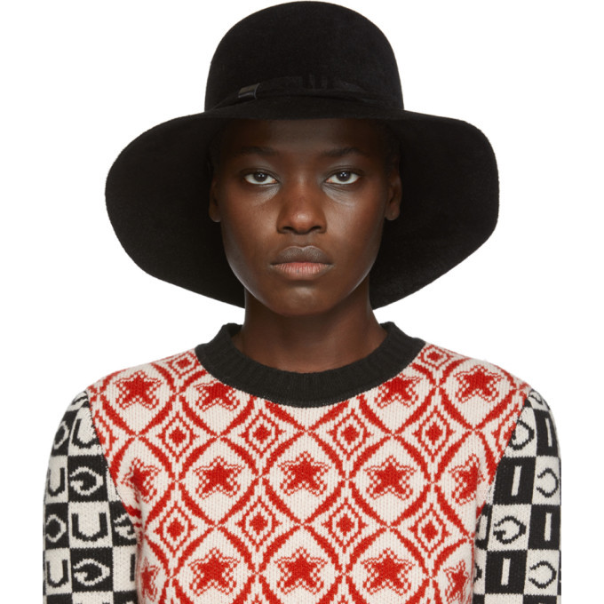 Gucci Black Felt Fedora Gucci
