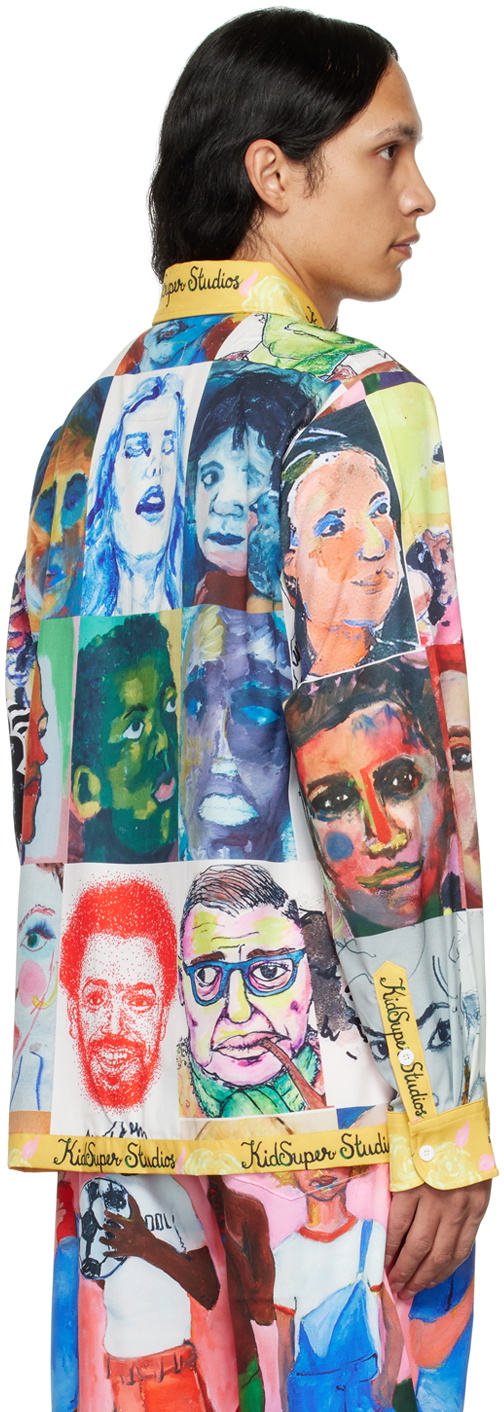 KidSuper Multicolor Print Shirt KidSuper