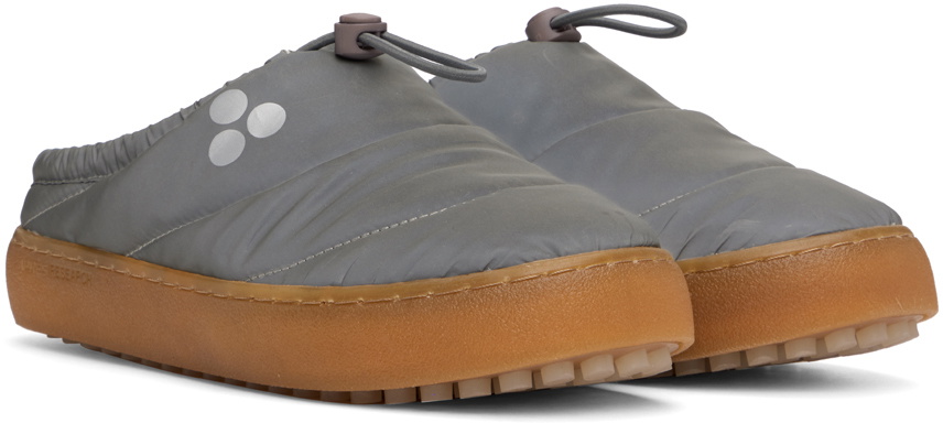 APRÈS Research SSENSE Exclusive Silver Alpha Slippers