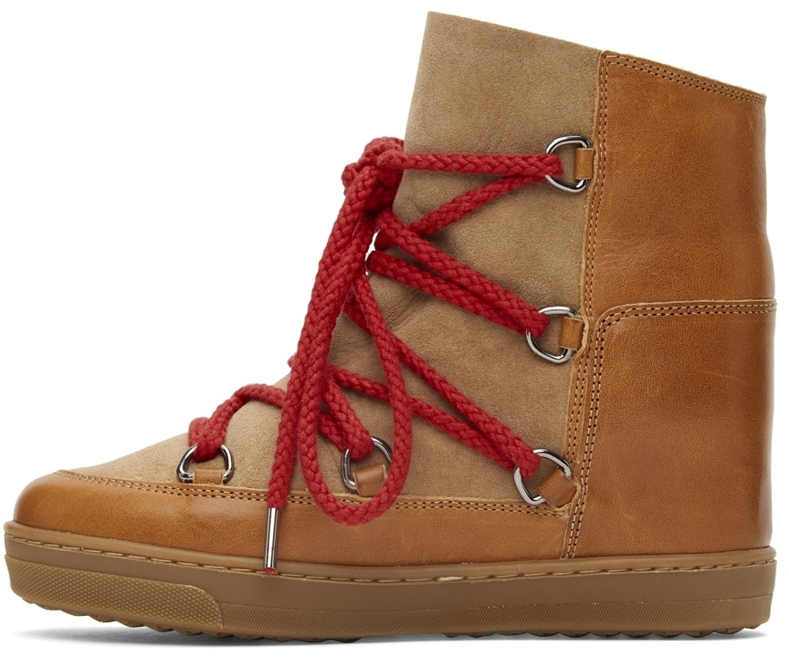 Isabel Marant Tan Nowles Boots Isabel Marant