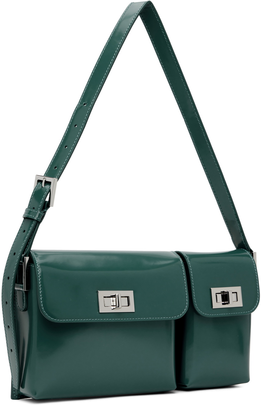 BY FAR Blue Billy Shoulder Bag By Far