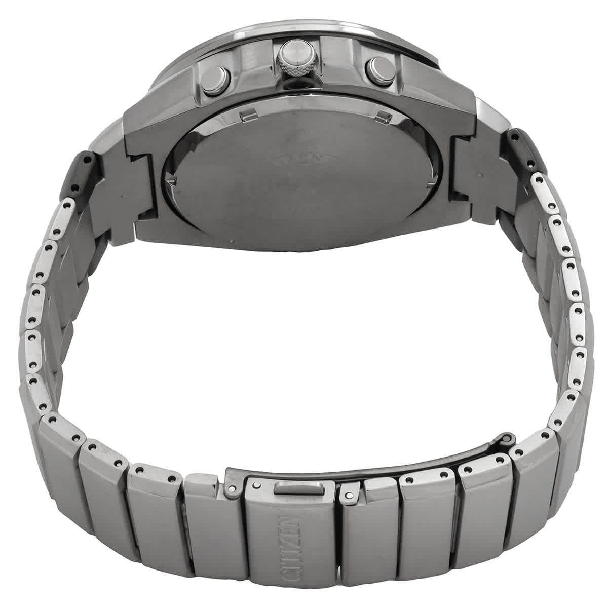 Citizen Super Titanium Armor Chronograph Black Dial Mens Watch CA7058 ...