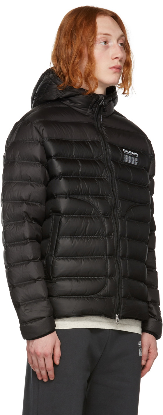 Axel Arigato Black Down Hooded Hyde Puffer Jacket Axel Arigato
