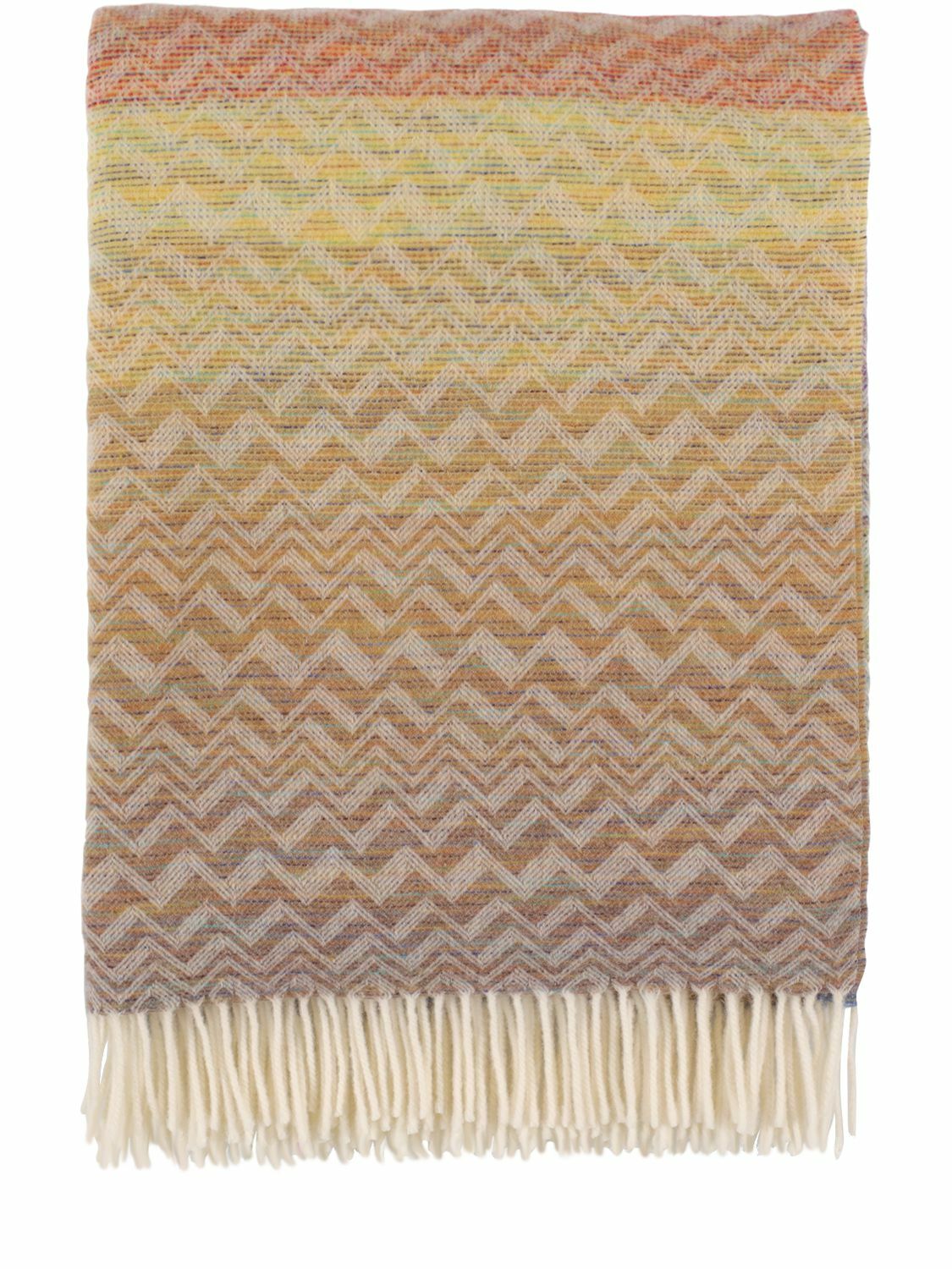 MISSONI HOME Bastien Wool Blend Throw Missoni Home