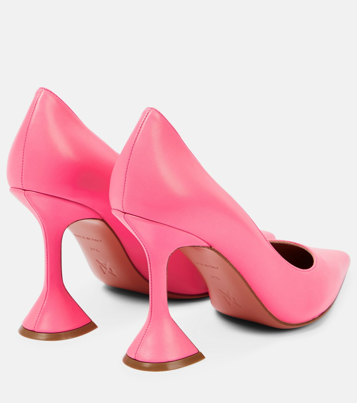 Amina Muaddi - Ami leather pumps Amina Muaddi