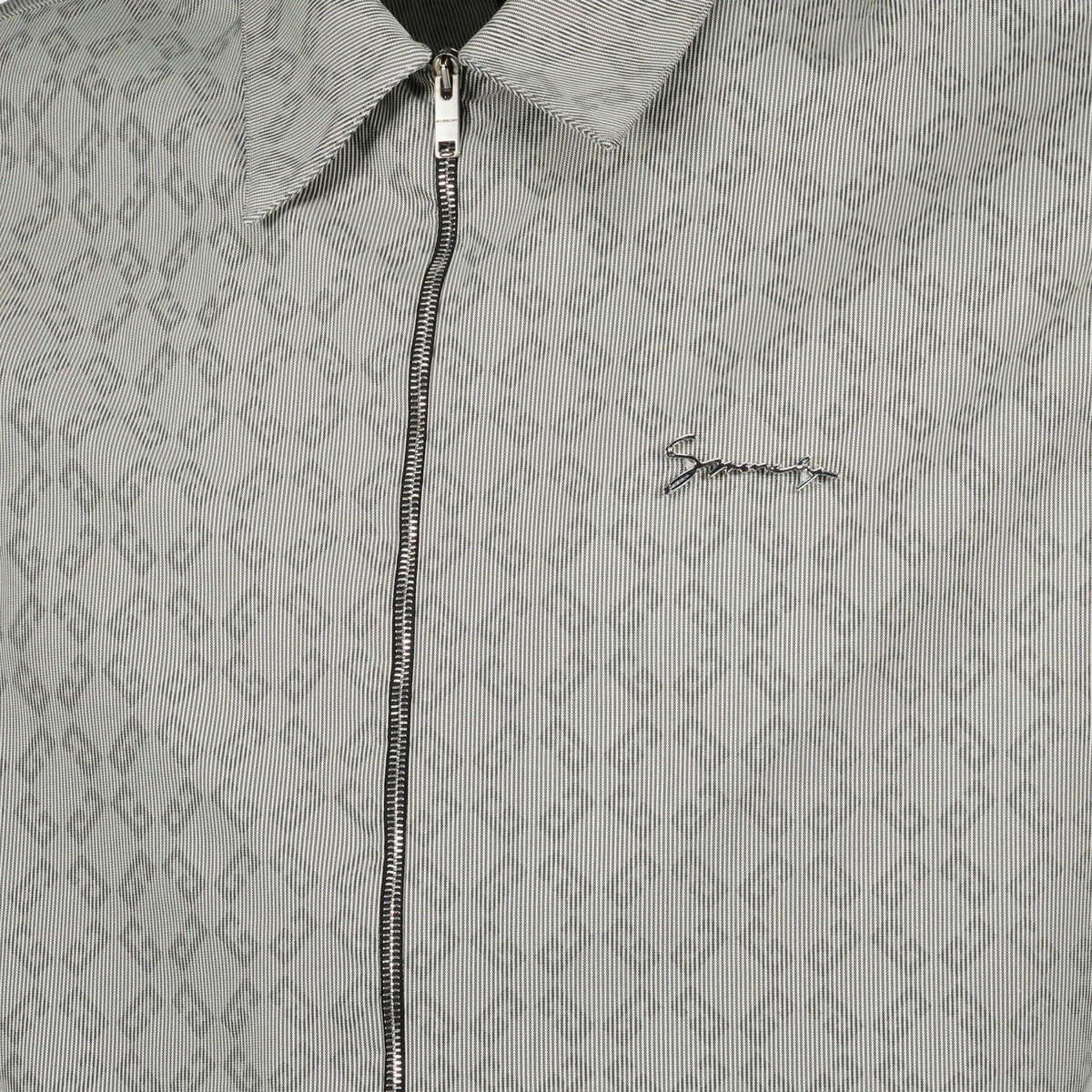 Givenchy Monogram 72 Jacquard Zipped Shirt Givenchy