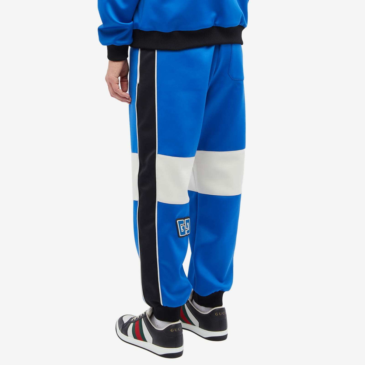 Gucci Men's Tape Logo Sweat Pant in Multi Gucci