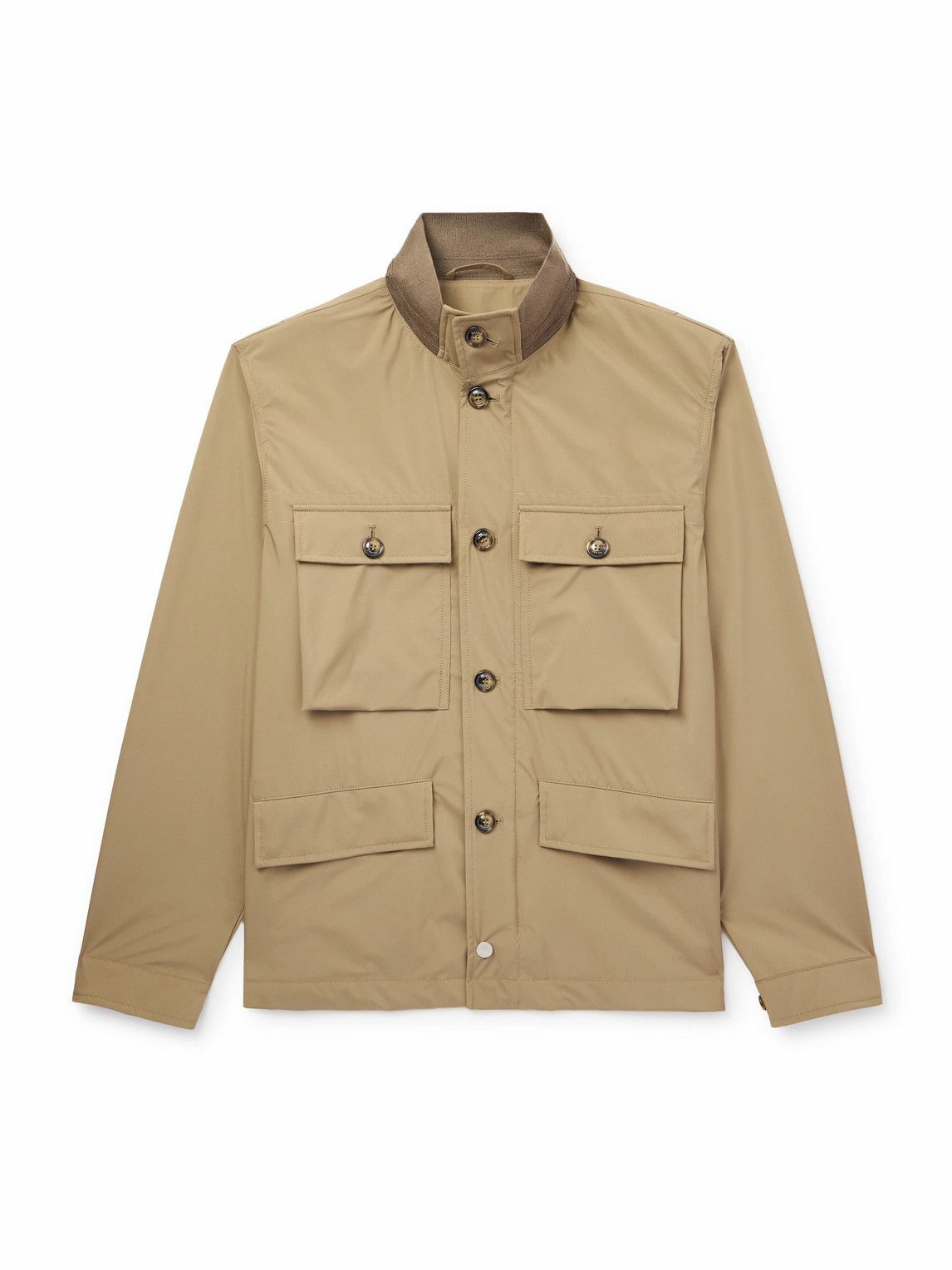 Valstar - Harry Shell Field Jacket - Brown Valstarino