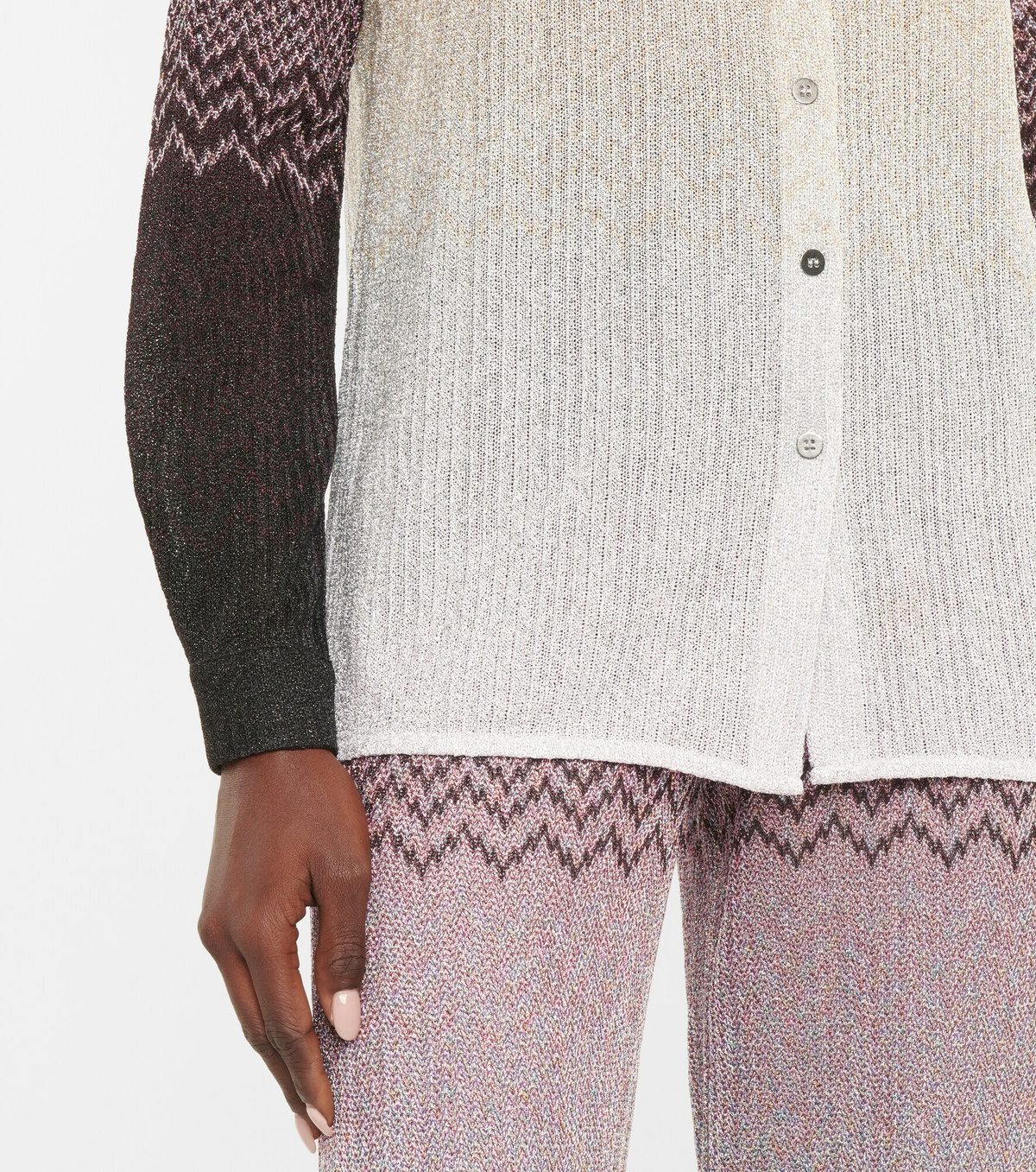 Missoni - Metallic-knit shirt Missoni