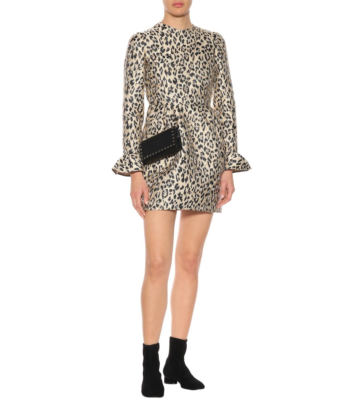 Valentino Valentino leopard brocade dress Valentino