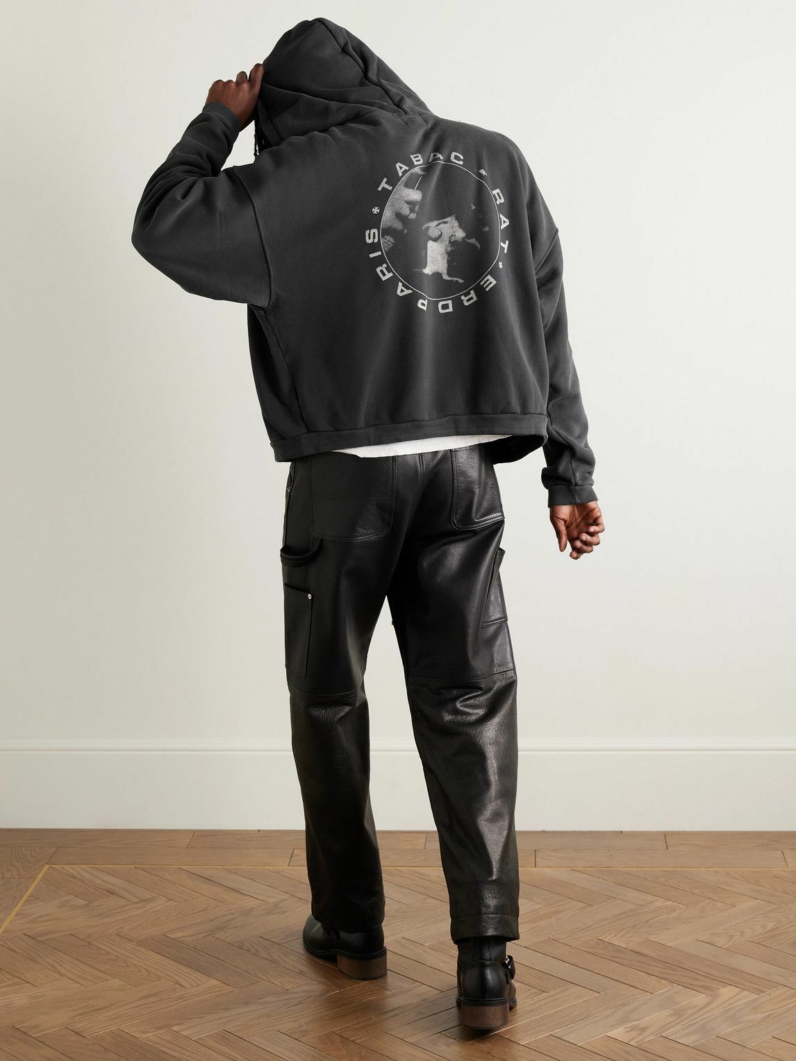 Enfants Riches Déprimés - Tabac Rat Printed Cotton-Jersey Zip-Up Hoodie ...