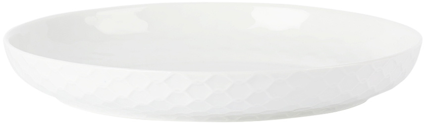 Sargadelos White Large Rede Plate