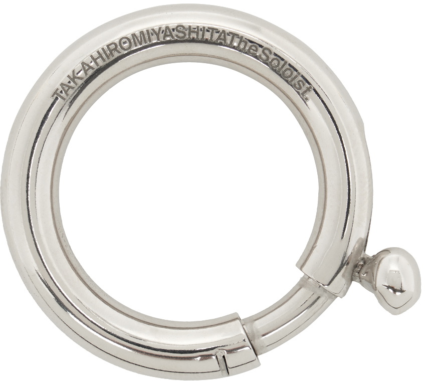 TAKAHIROMIYASHITA TheSoloist. Silver Born Shaped Keychain ...