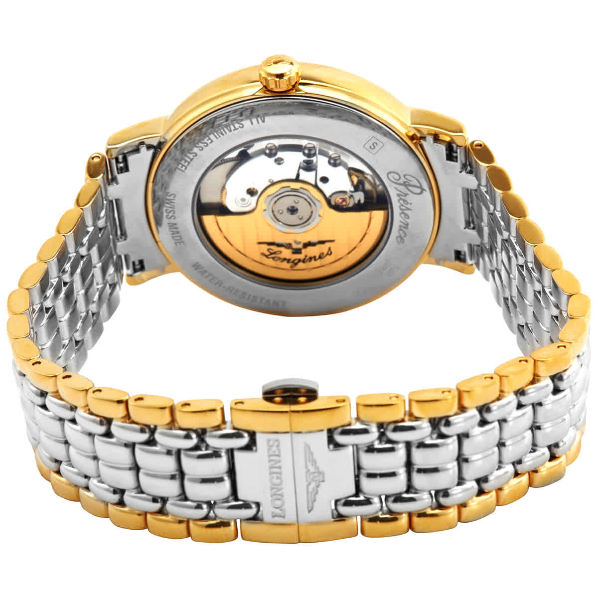 Longines Presence Automatic White Dial Mens Watch L4.905.2.11.7 Longines