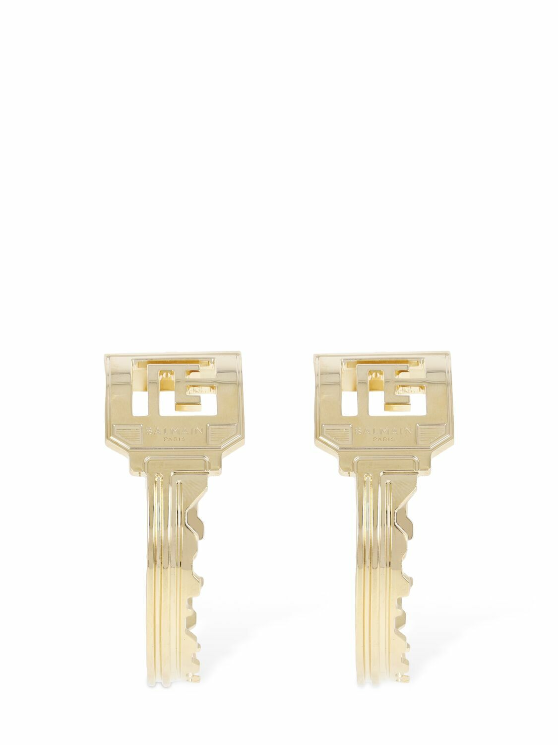 BALMAIN Key Hoop Earrings Balmain