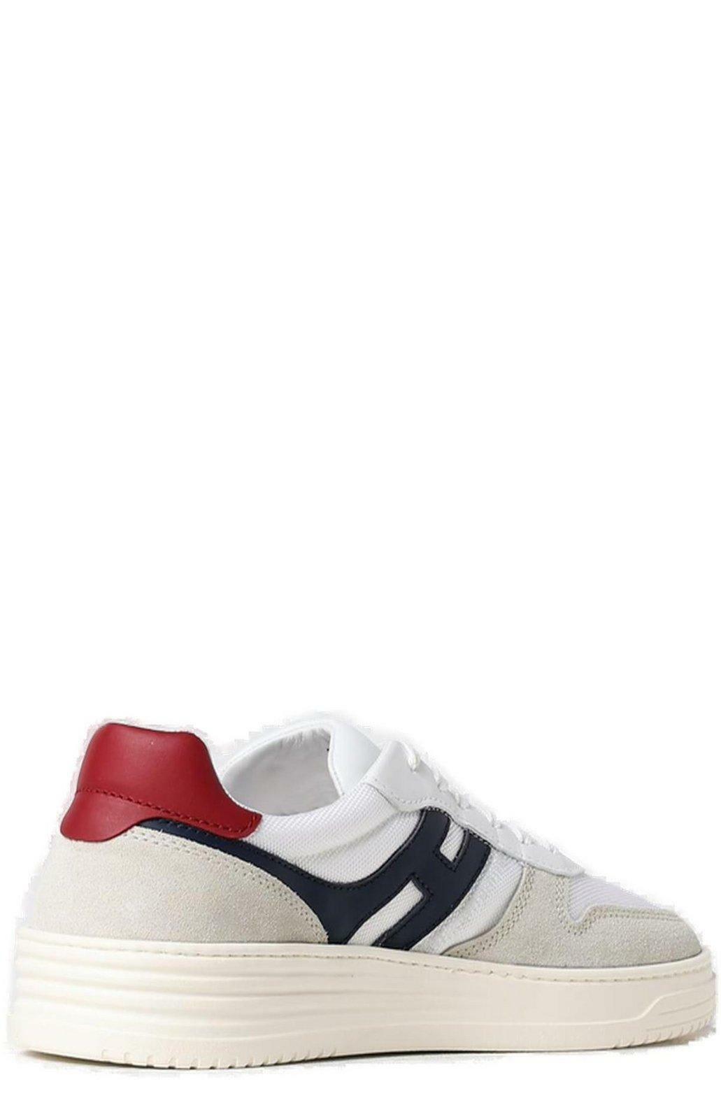 Hogan H630 Logo Patch Lace-up Sneakers Hogan