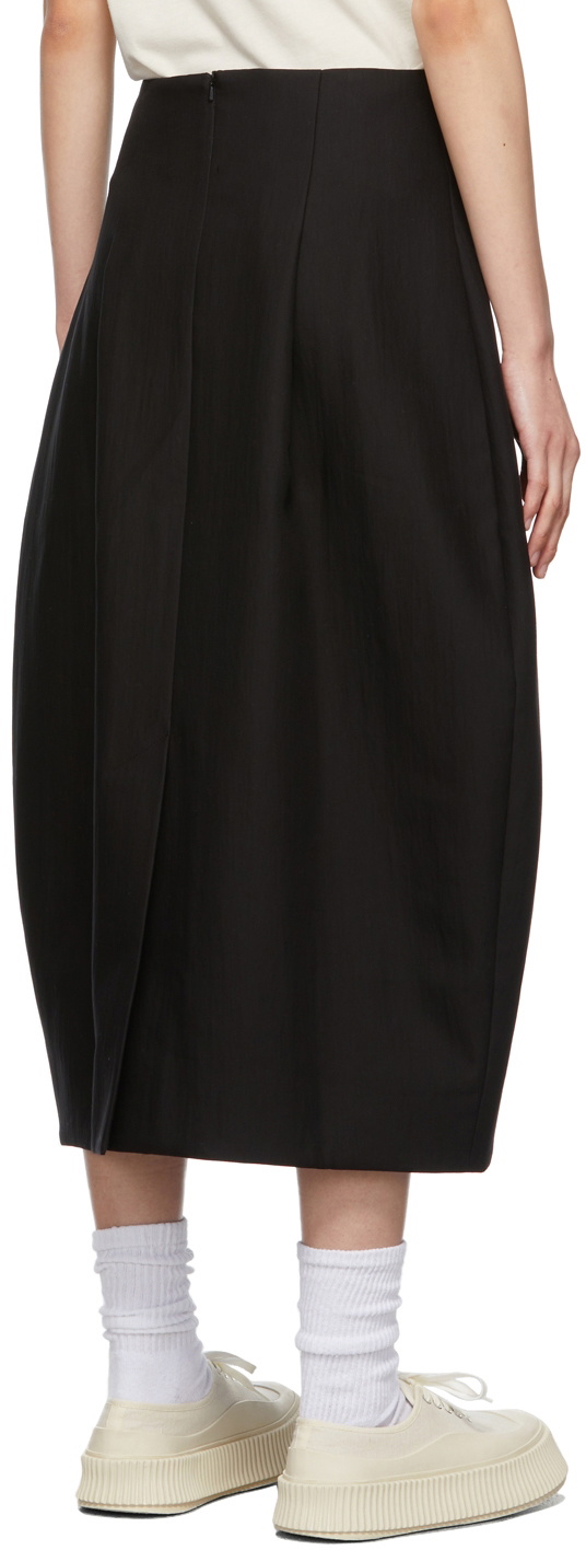 Studio Nicholson Black Reyna Skirt Studio Nicholson