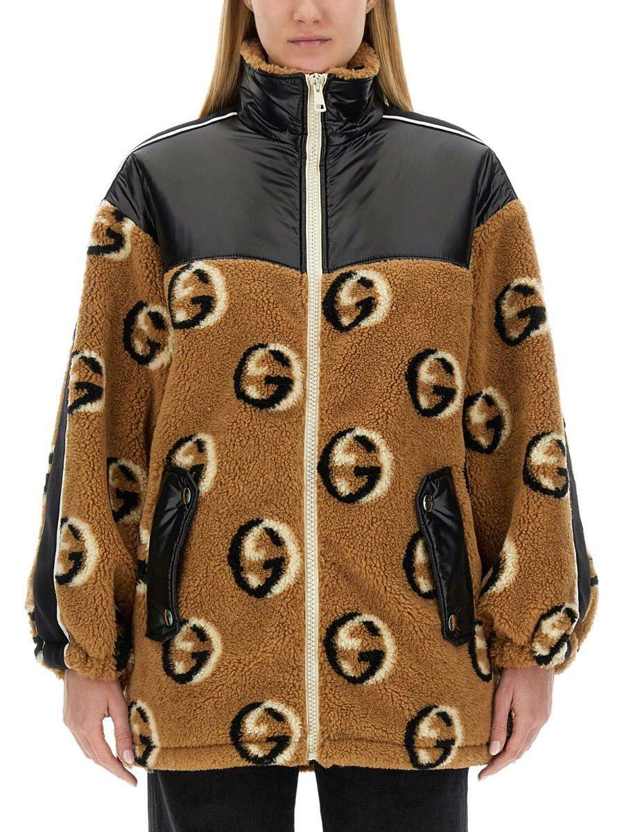 Gucci Fleece Jacquard Zipper Jacket Gucci