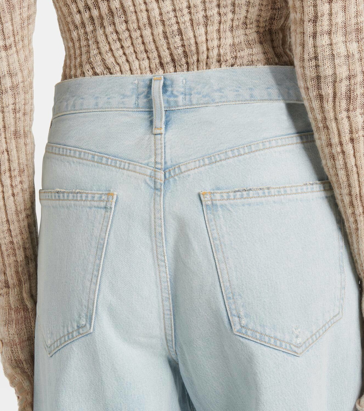 Agolde Dame high-rise wide-leg jeans AGOLDE