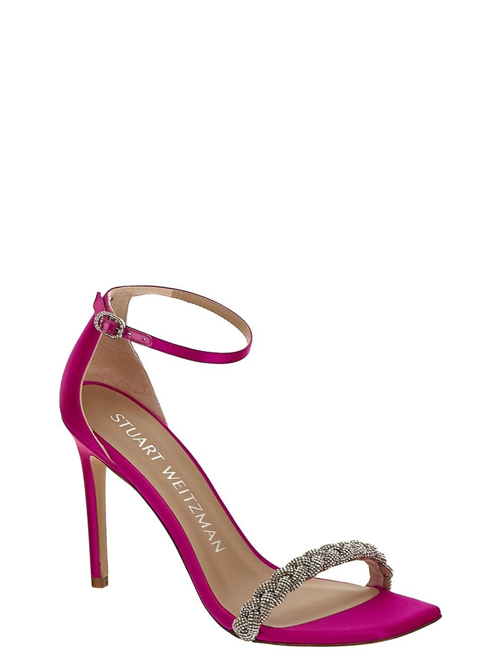 Stuart Weitzman Nudistcurve 100 Highshine Sandal Stuart Weitzman