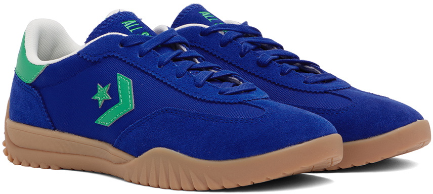 Converse Blue & Green Run Star Trainer Low Top Sneakers Converse