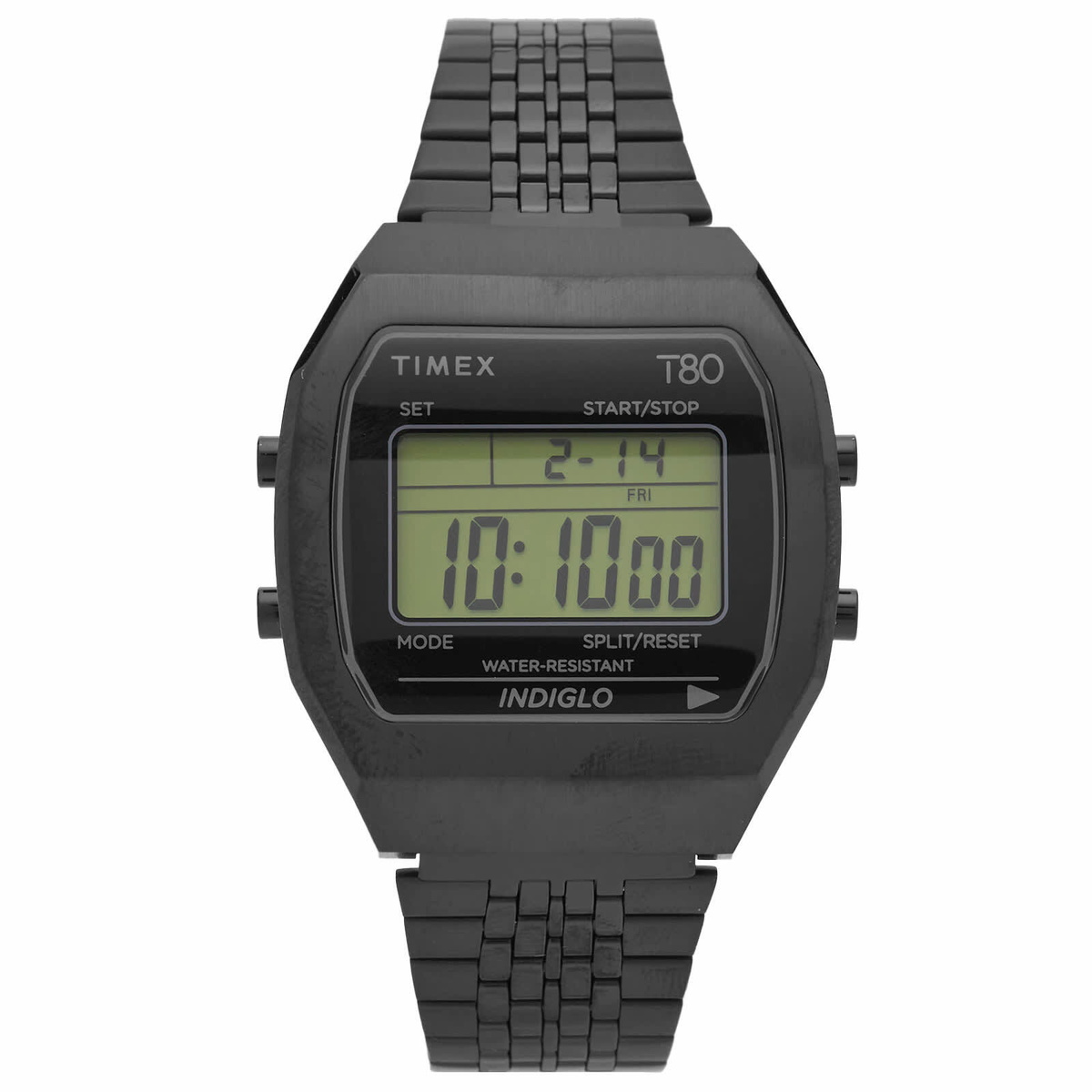 Timex T80 Steel Watch in Black Timex