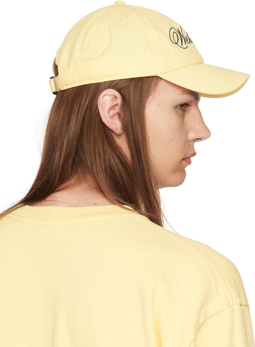Sporty & Rich Yellow Carlyle Cap Sporty & Rich