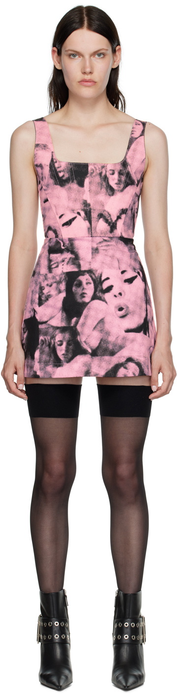 Pristine SSENSE Exclusive Pink Obsession Minidress