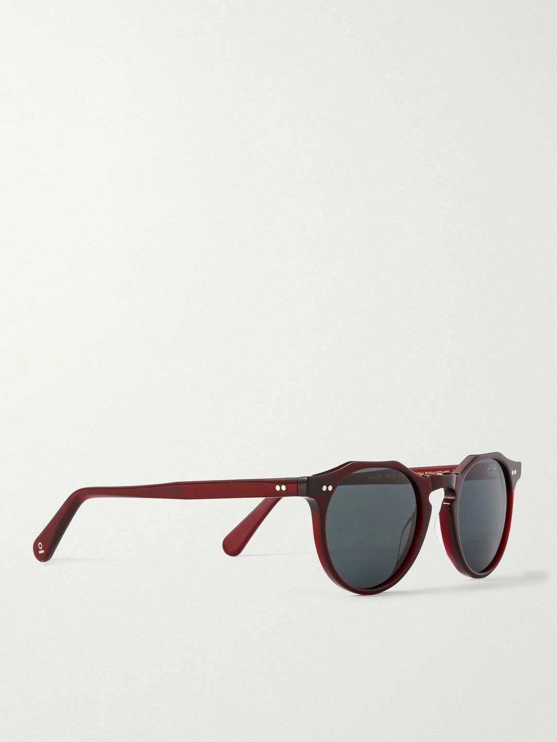 MONC - Kallio Round-Frame Bio-Acetate Sunglasses Moncler