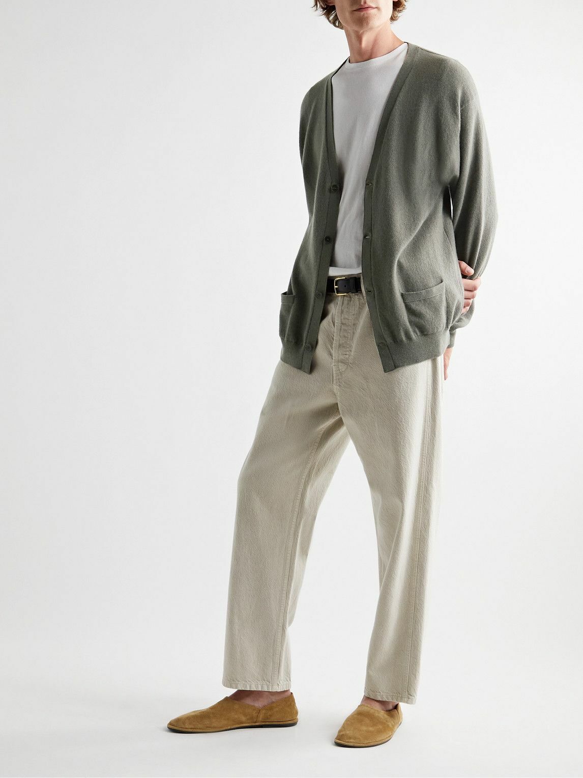 The Row - Hamish Cashmere Cardigan - Gray The Row
