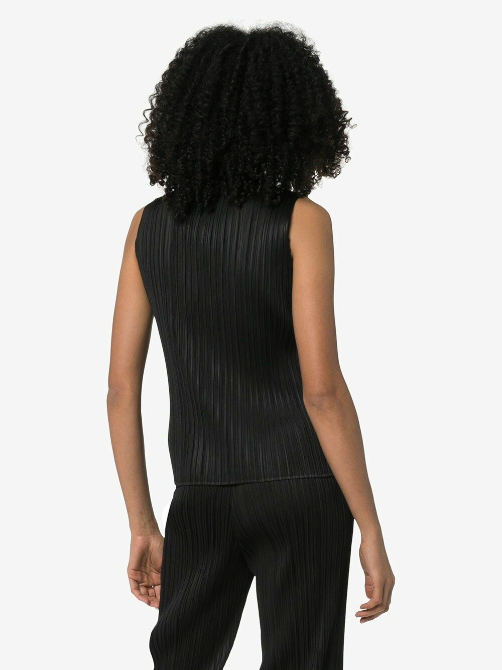Pleats Please Issey Miyake Black Plissé Pleated Top Pleats Please Issey ...