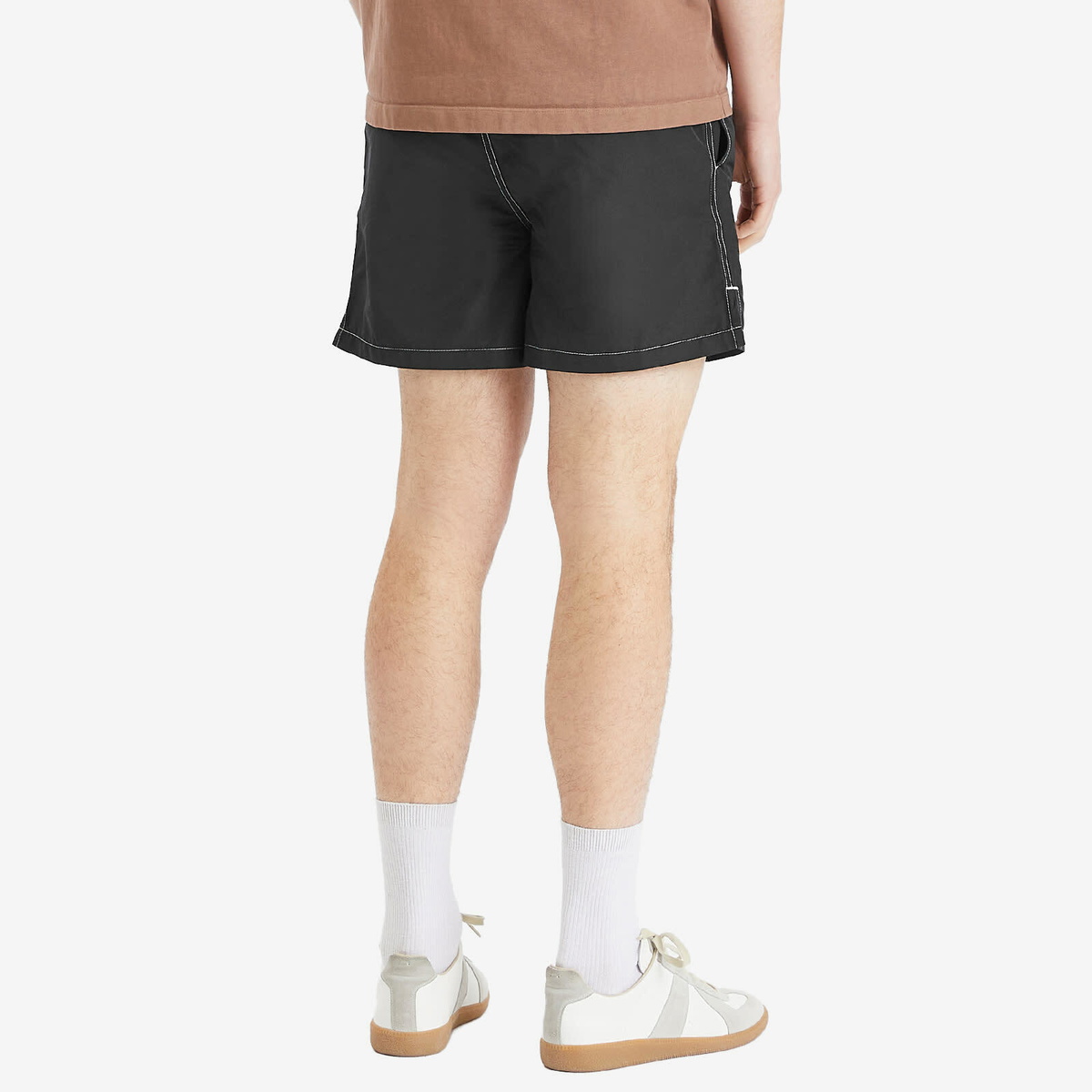 AMI Paris Men's Beach Short in Black AMI