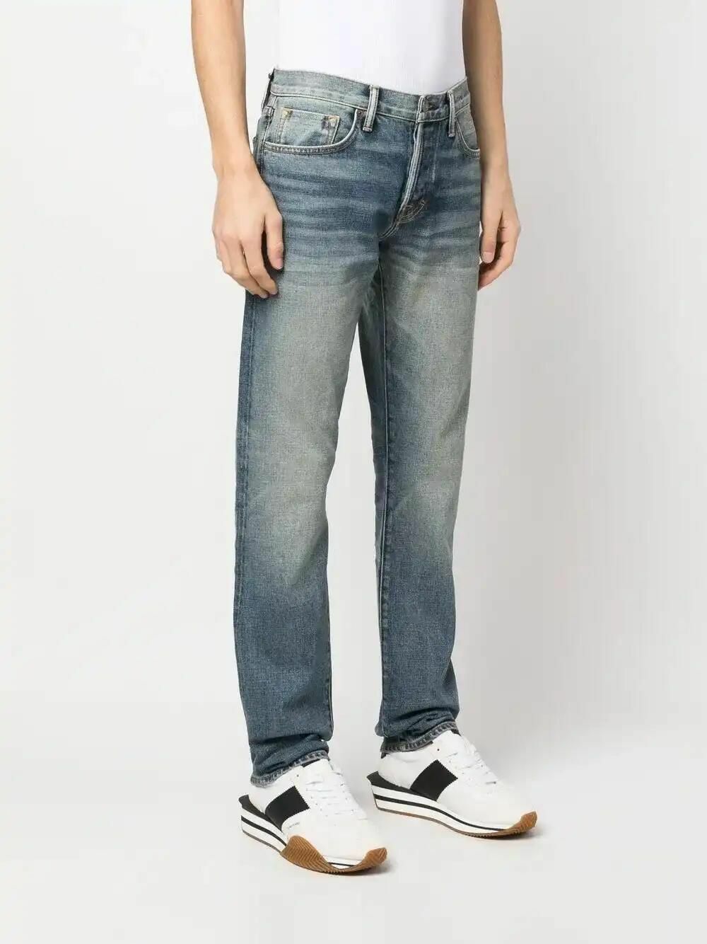 TOM FORD Whiskering-Effect Jeans TOM FORD