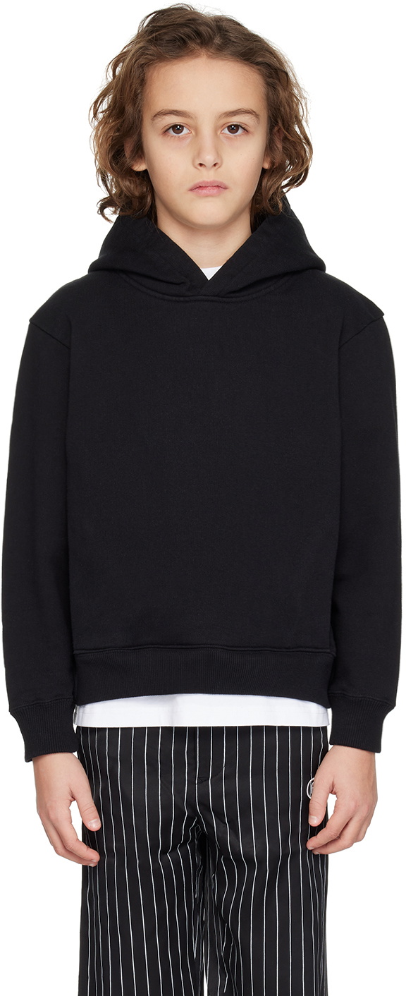 Martine Rose SSENSE Exclusive Kids Black Hoodie Martine Rose
