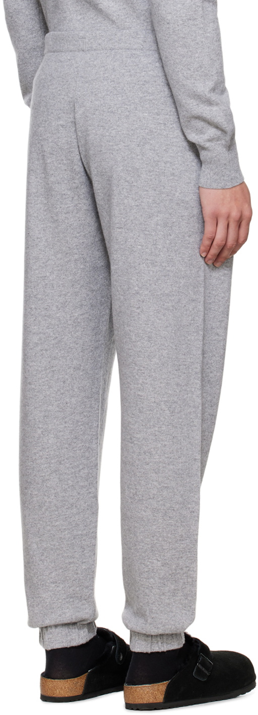 Ghiaia Cashmere Gray Drawstring Lounge Pants Ghiaia Cashmere