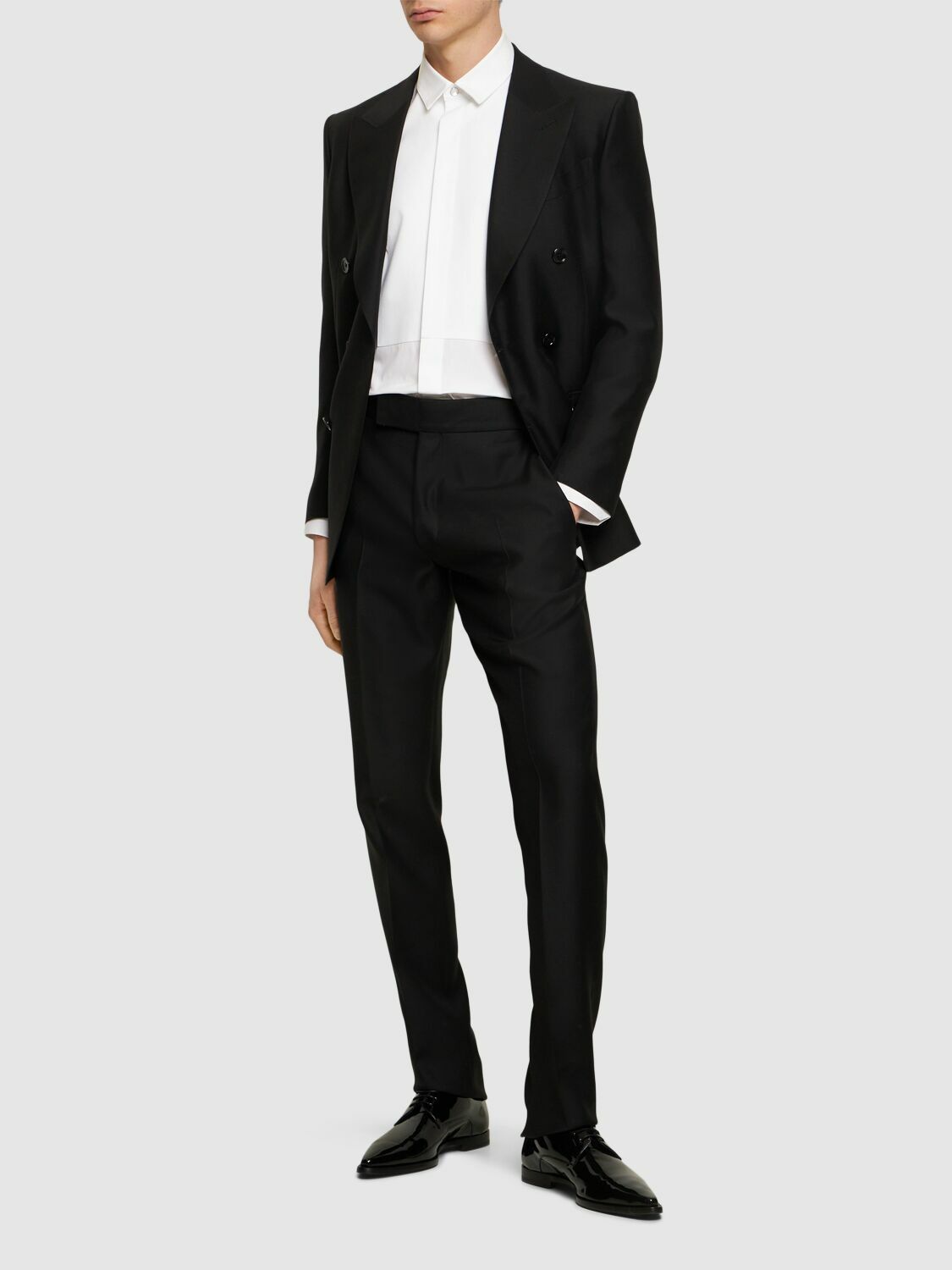 VERSACE - Cotton Poplin Formal Shirt Versace