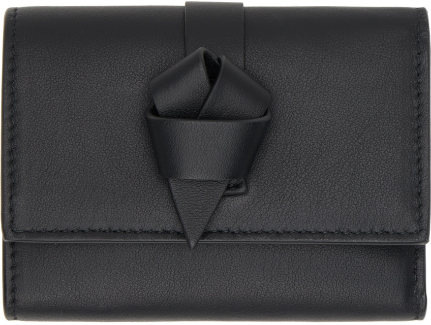 Acne Studios Black Musubi Wallet Acne Studios