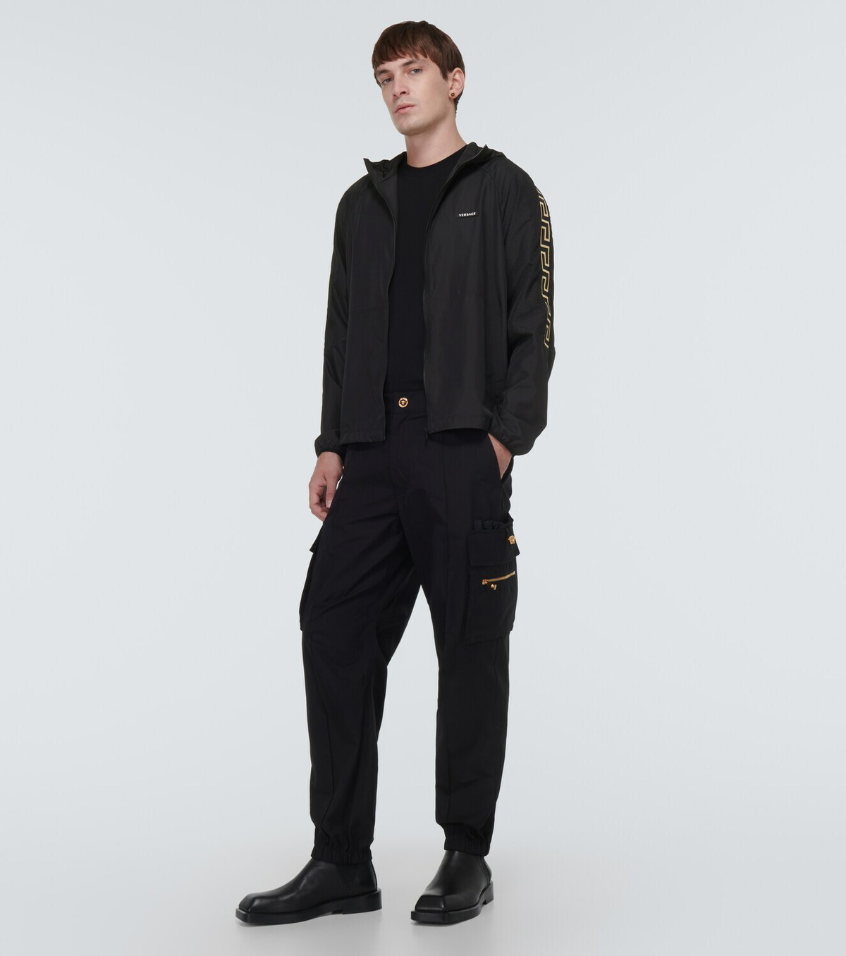 Versace Greca technical jacket Versace