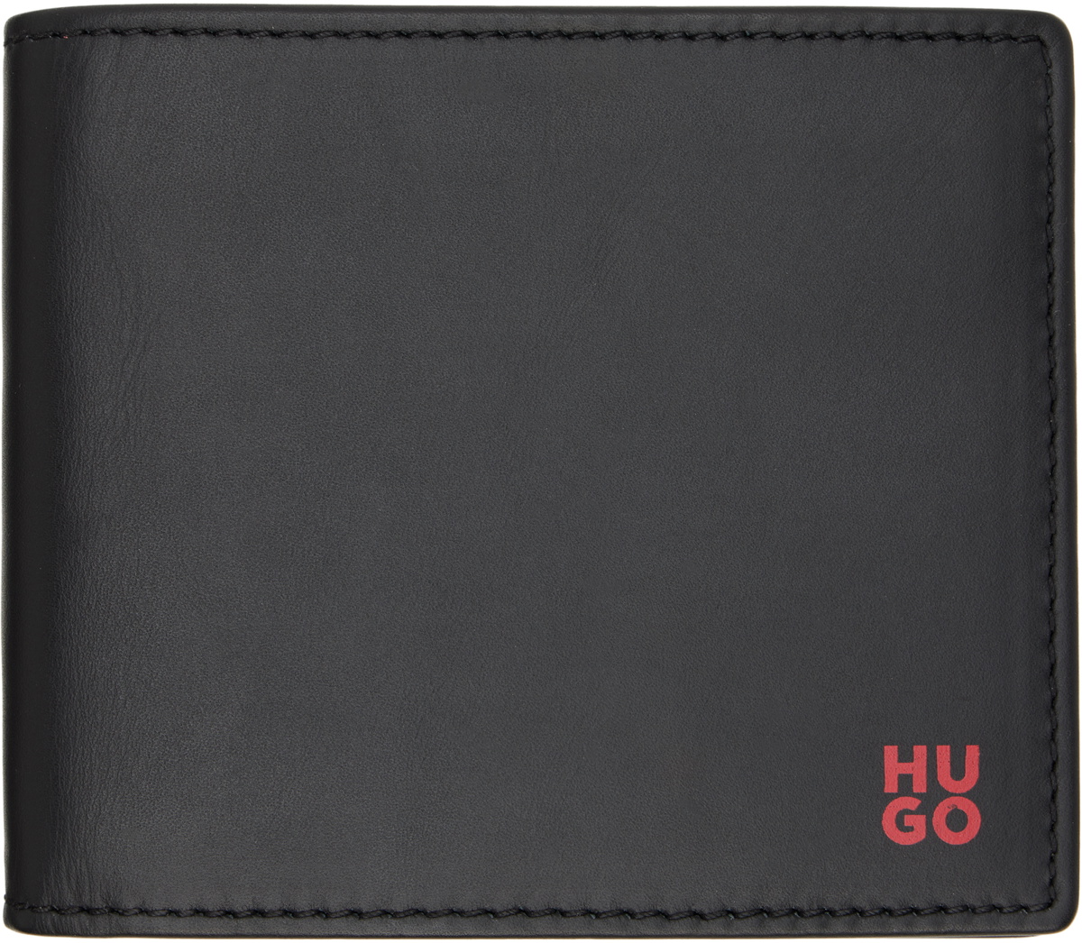 Hugo Black Leather Wallet Hugo Boss