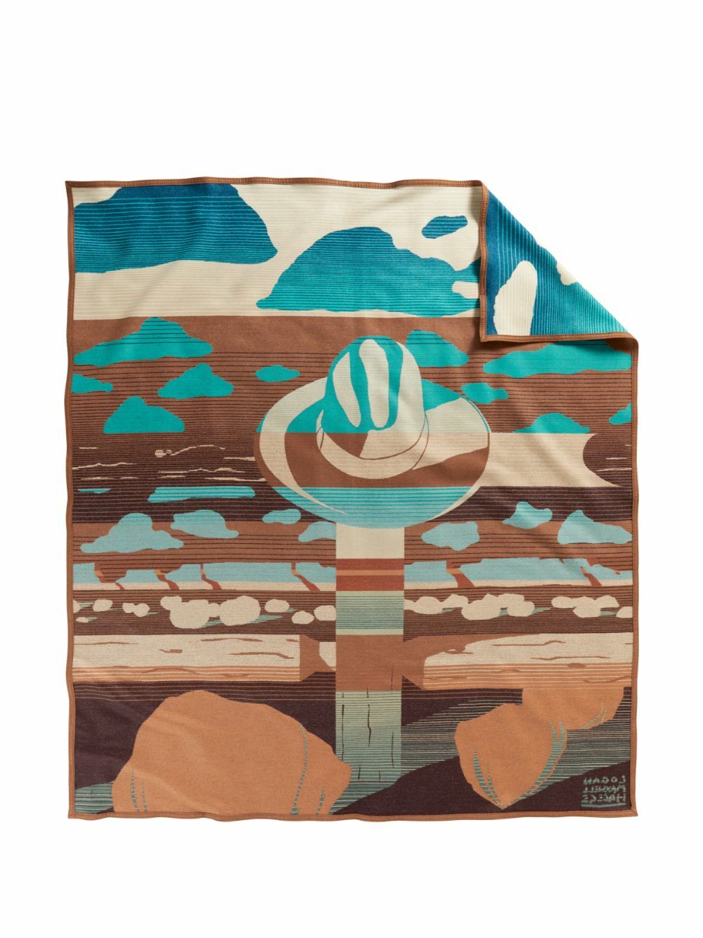 Pendleton Brown Resting Place Blanket Pendleton