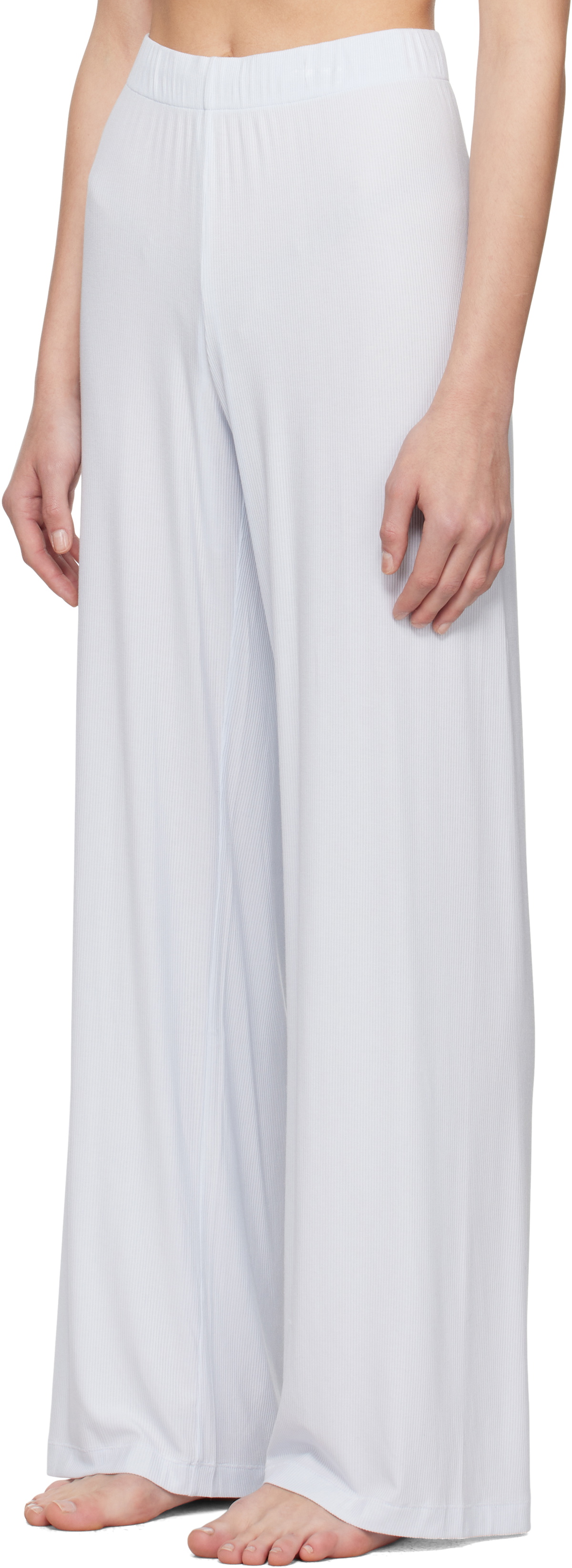 SKIMS Blue Soft Lounge Sleep Pyjama Set SKIMS