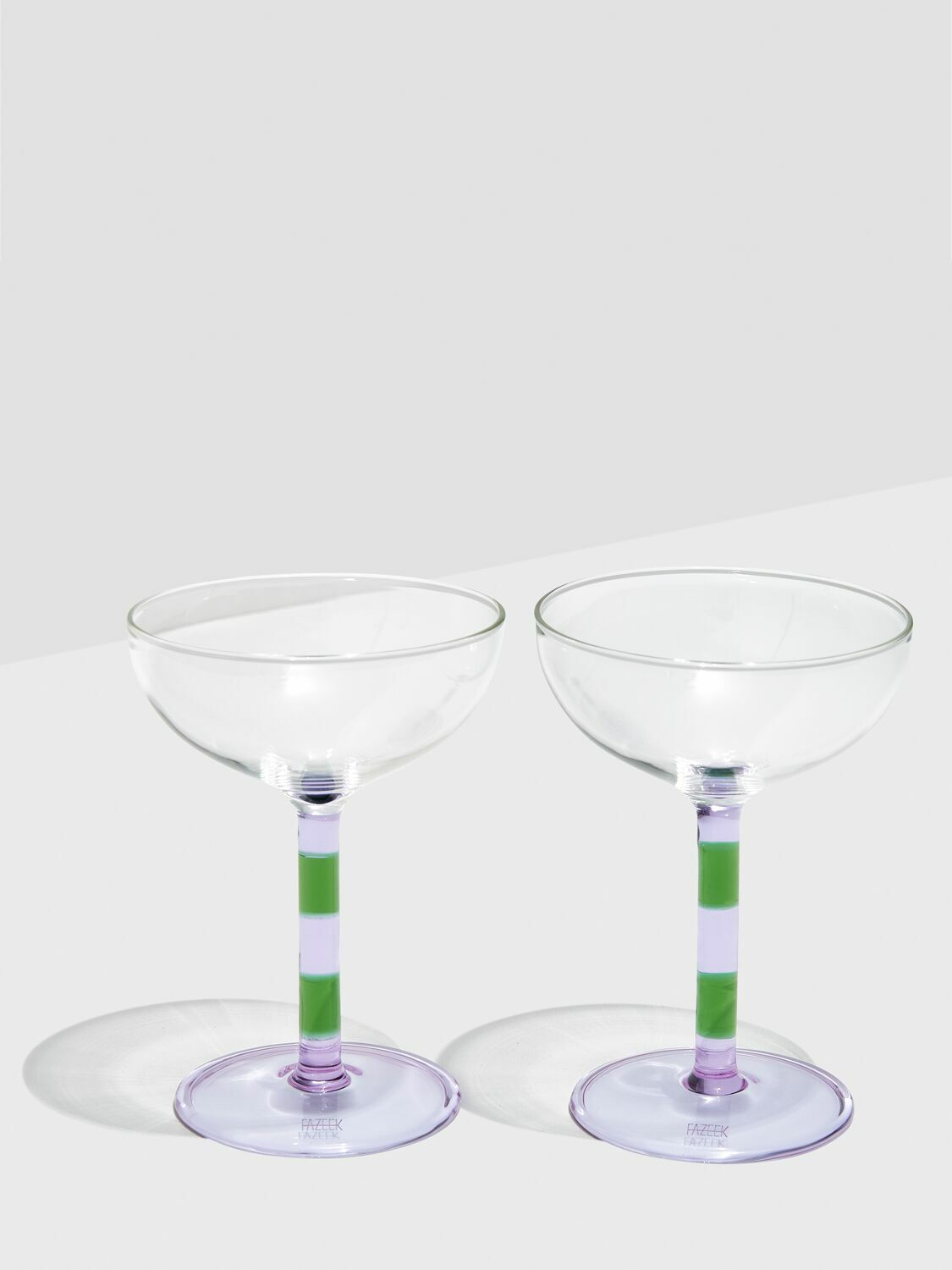 FAZEEK Set Of 2 Striped Coupes Fazeek