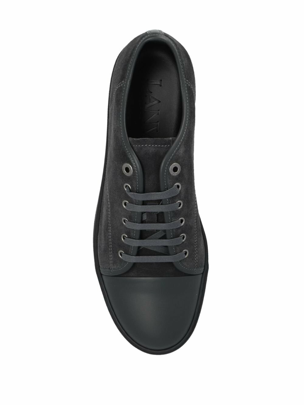 Lanvin Black DBB1 Suede Sneakers Lanvin
