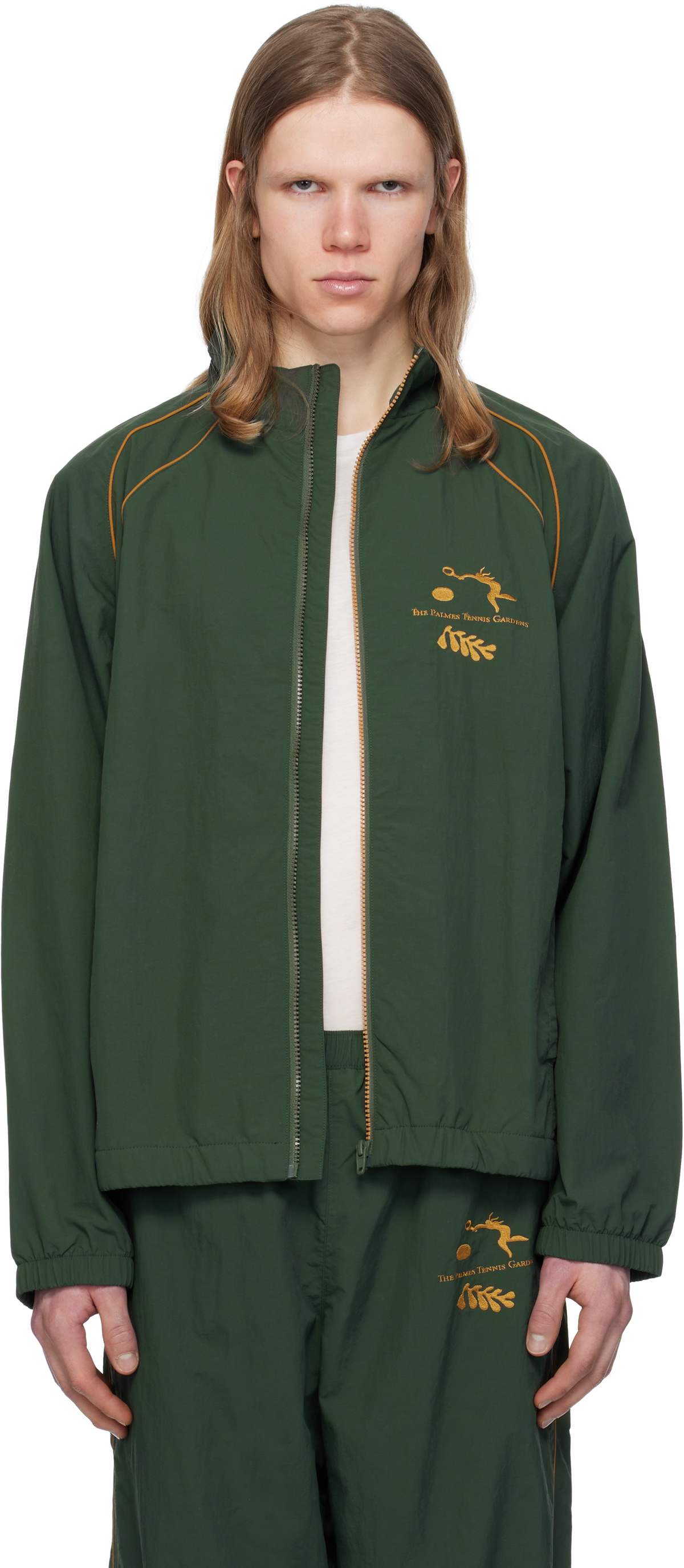 Palmes Green Garden Track Jacket Palmes