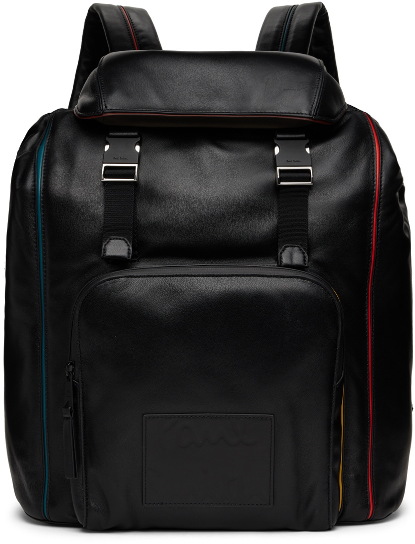 Paul Smith Black Piping Backpack Paul Smith