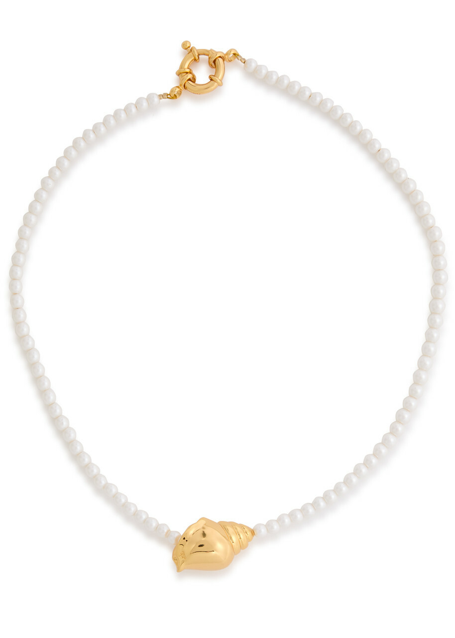 Timeless Pearly Shell Pearl Necklace - One Size Timeless Pearly
