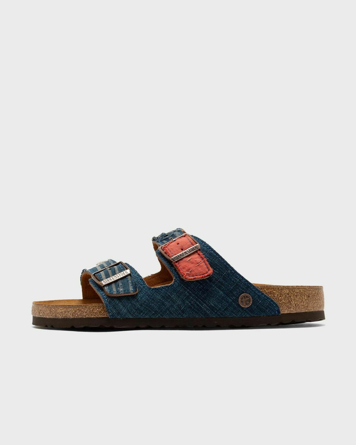 Birkenstock Arizona Boro Tex Blue Sandals & Slides Birkenstock