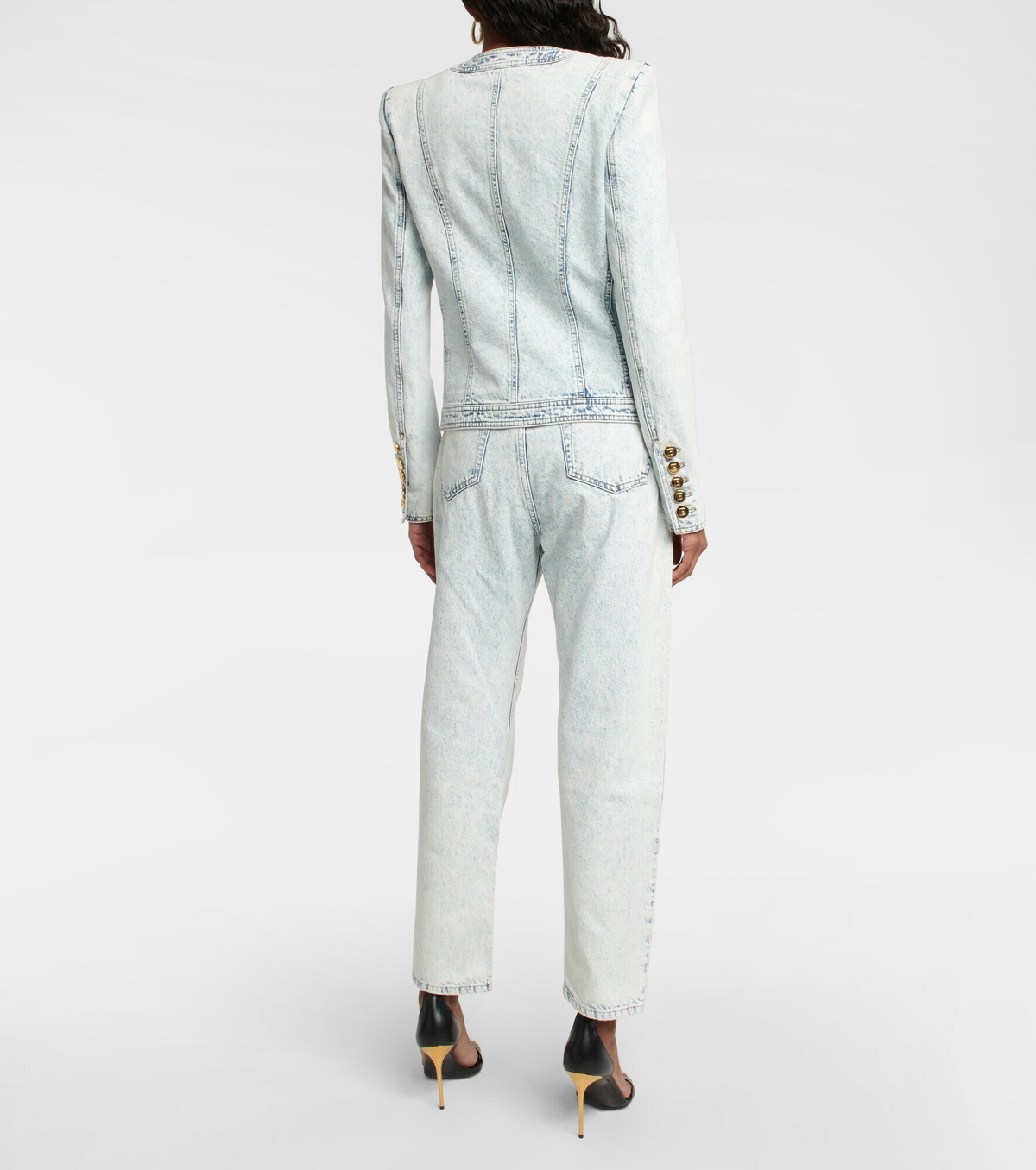 Balmain - Denim blazer Balmain